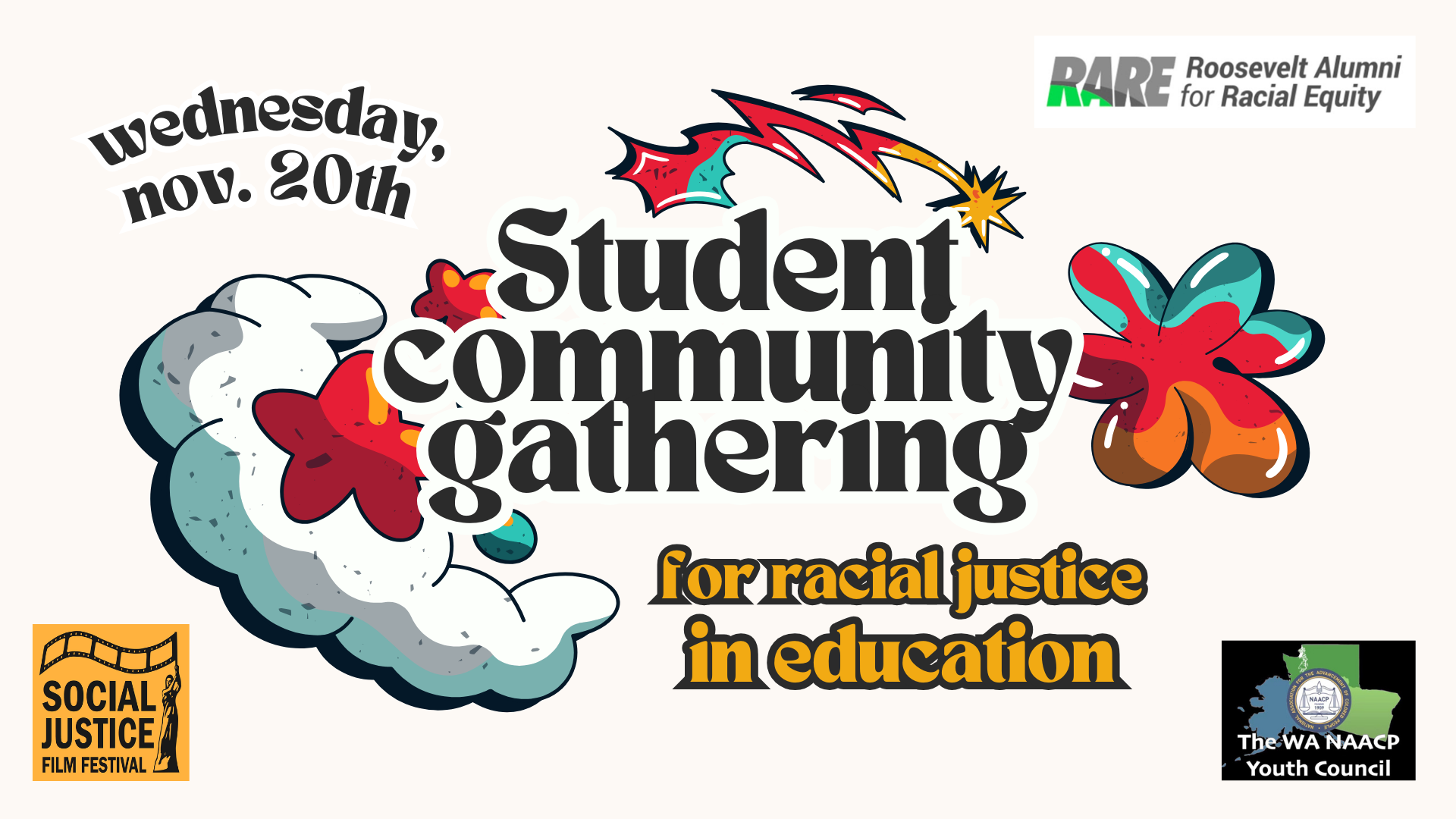 Student Community Gathering For Racial Justice In Education Roosevelt